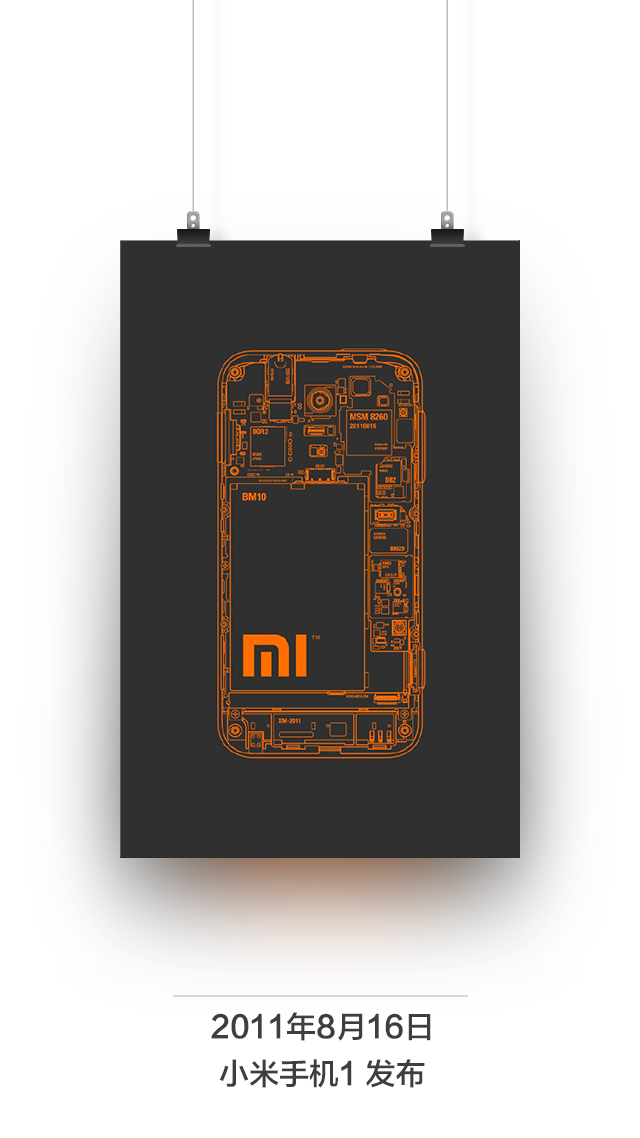 Mi 5S Launch: Xiaomi Releases Posters of Previous Mi Phones - Gizmochina