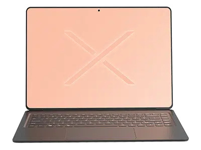 This laptop has no ports and no bezels whatsoever - Gizmochina