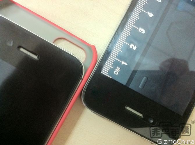 iPhone 5 Case revealed, show the actual size of the iPhone 5? - Gizmochina