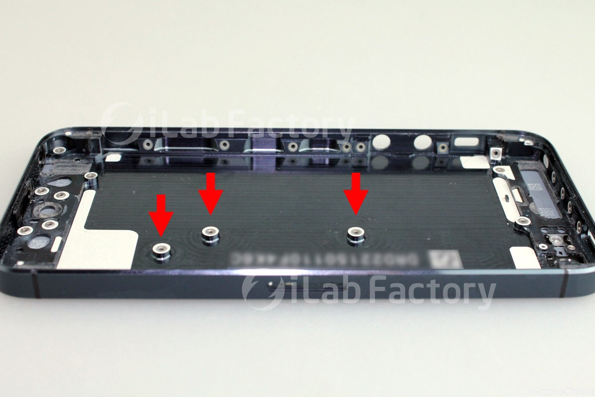 iPhone 5 pics leaked with internal component - Gizmochina