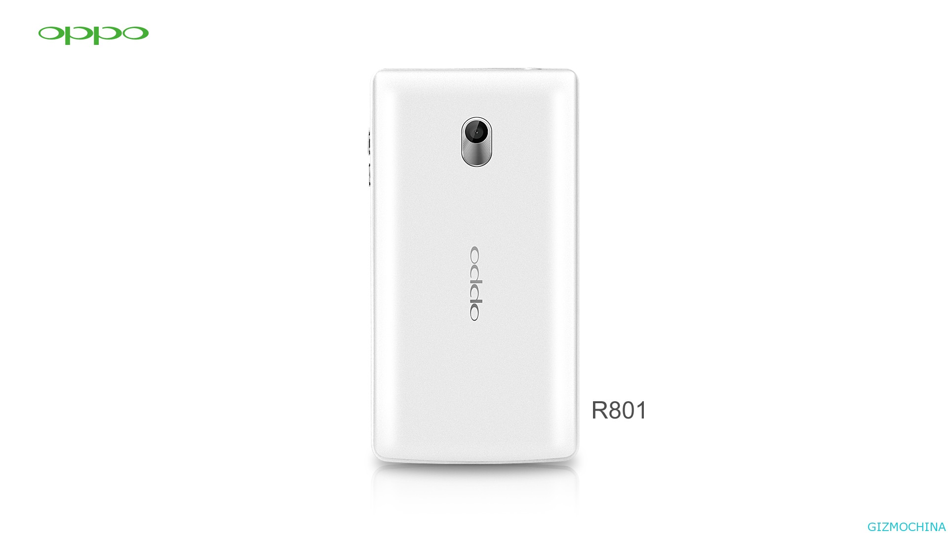 Oppo R801 white version support dual-card dual standby - Gizmochina