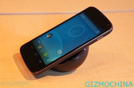 The picture of LG Nexus 4 smartphone - Gizmochina