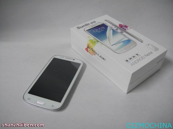 Sunle L570S, yet another Samsung Galaxy S III knock-off - Gizmochina