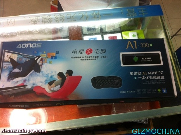 The AONOS Mini PC packs with wireless keyboard - Gizmochina