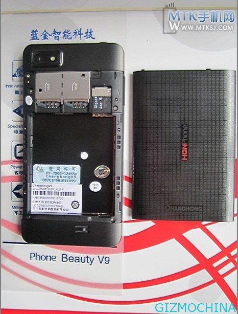 Changhong HONPhone V9, Android smartphone with 9.9mm thickness - Gizmochina