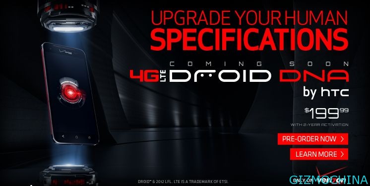 HTC Droid DNA finally arrive, 1080 Quad-core machine for 1245 yuan ...