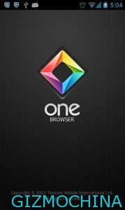 Tencent officially released ONE Browser for Android - Gizmochina