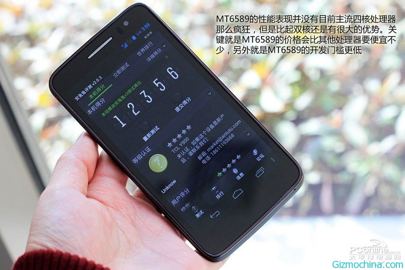 TCL Y900 Android smartphone powered by MT6589 quad-core chipset - Gizmochina
