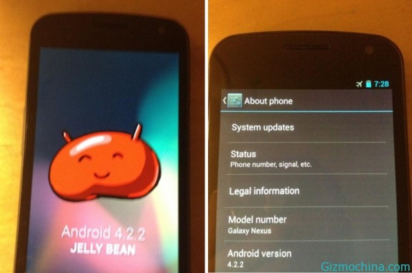 Google is rumored to be launching Android 4.2.2 this month - Gizmochina