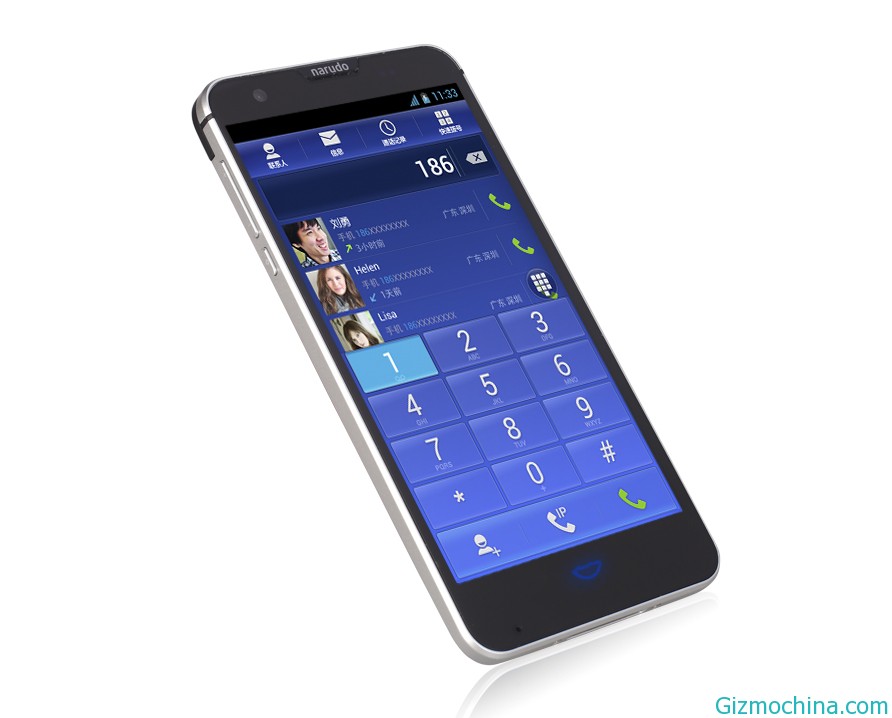 Narudo Lando X02, quad-core Android smartphone with luxury design ...