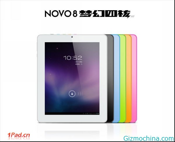Ainol NOVO8 Dream and Found , two new Quad-core tablet lineup exposure ...