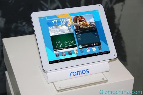 The mysterious RAMOS tablet appear at MWC 2013 - Gizmochina
