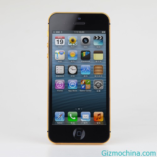 Goophone i5 Gold Commemorative Edition, Only 100 Units Worldwide ...