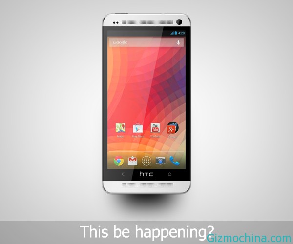 The HTC One Google edition will ships without Sense UI - Gizmochina