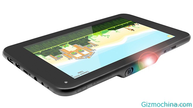 Promate LumiTab, Android tablet with projector capabilites - Gizmochina