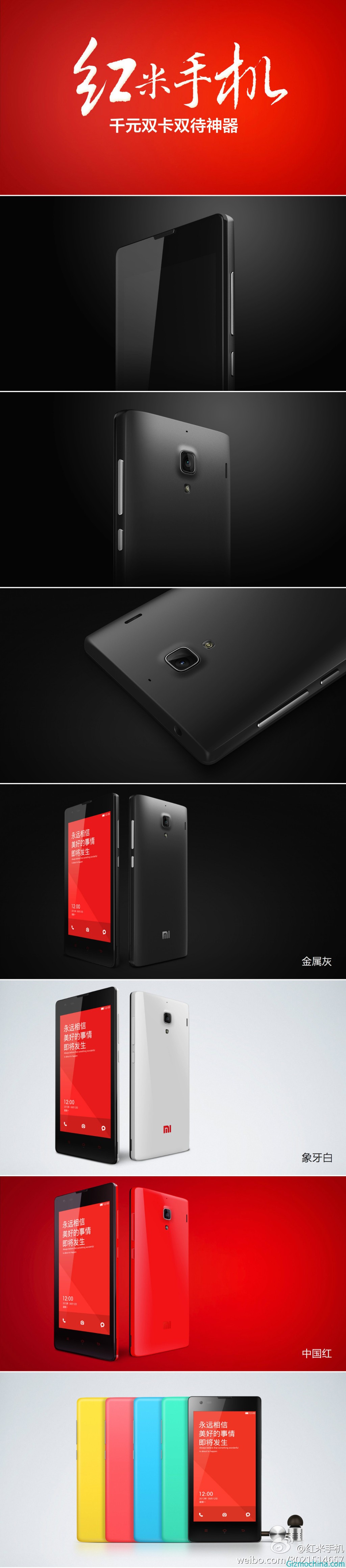 Xiaomi Red Rice is now hit the market - Gizmochina