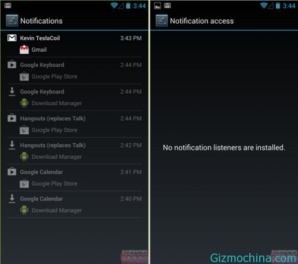 Android 4.3, improve camera interface and more. - Gizmochina