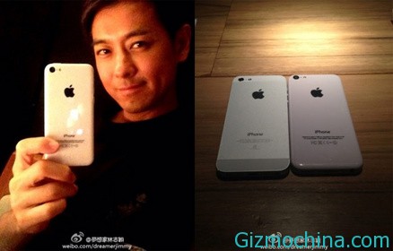 Taiwanese actor, Jimmy Lin posed with iPhone 5C - Gizmochina