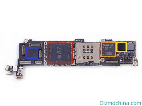 Picture and Video: iPhone 5S teardown - Gizmochina