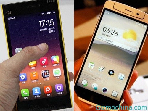 OPPO N1 vs Xiaomi 3 smartphone comparison - Gizmochina