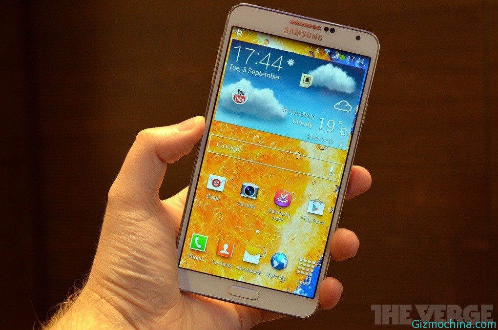 Samsung Galaxy Note 3 is finally release - Gizmochina
