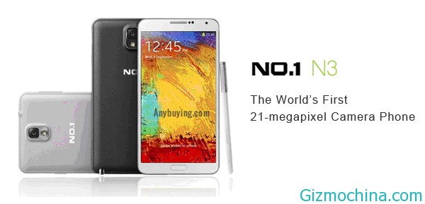 NO.1 N3 Is The World's First To Feature 21-megapixel Camera - Gizmochina