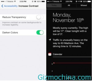 Apple released iOS 7.1 Beta brings wonderful design - Gizmochina