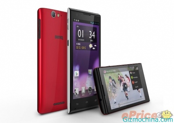 BenQ F3, quad-core smartphone with 13 megapixel camera - Gizmochina