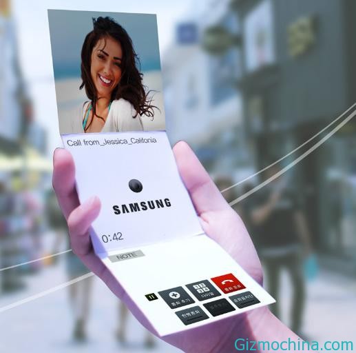 Samsung Preparing The New Flexible Display Smartphone Gizmochina