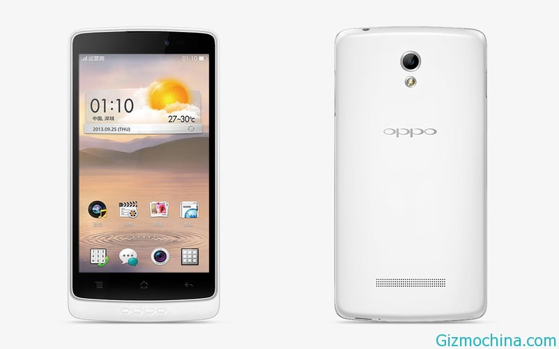 OPPO is preparing the new R833T Android smartphone - Gizmochina