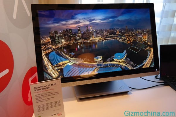 Lenovo ThinkVision 28, the first 4K monitor wit 28 inch screen size ...