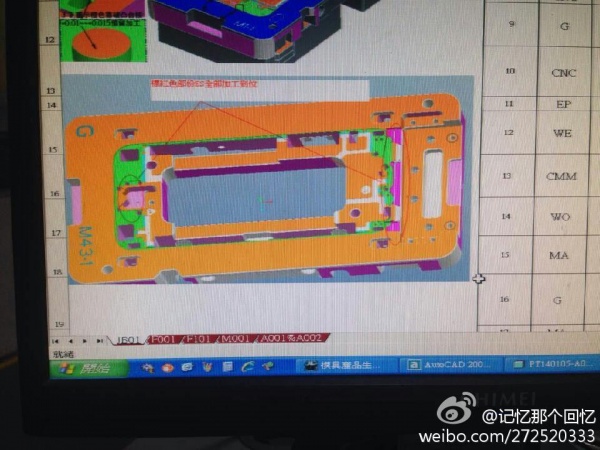 iPhone 6 drawing, AutoCAD design and tooling has been leaked - Gizmochina