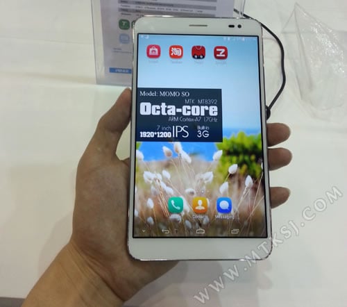 Momoso Player, 7 inch phablet device that sports with octa core ...