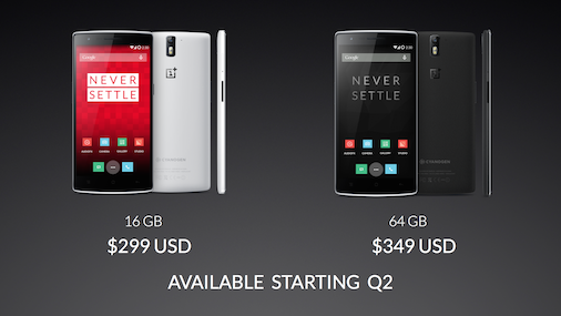 OnePlus One is now official, brings nice design and high-end specs ...