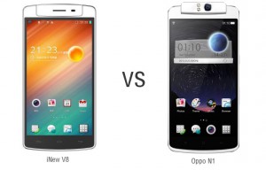 iNew V8 review - iNew V8（oppo N1 clone） VS Oppo N1 - Gizmochina