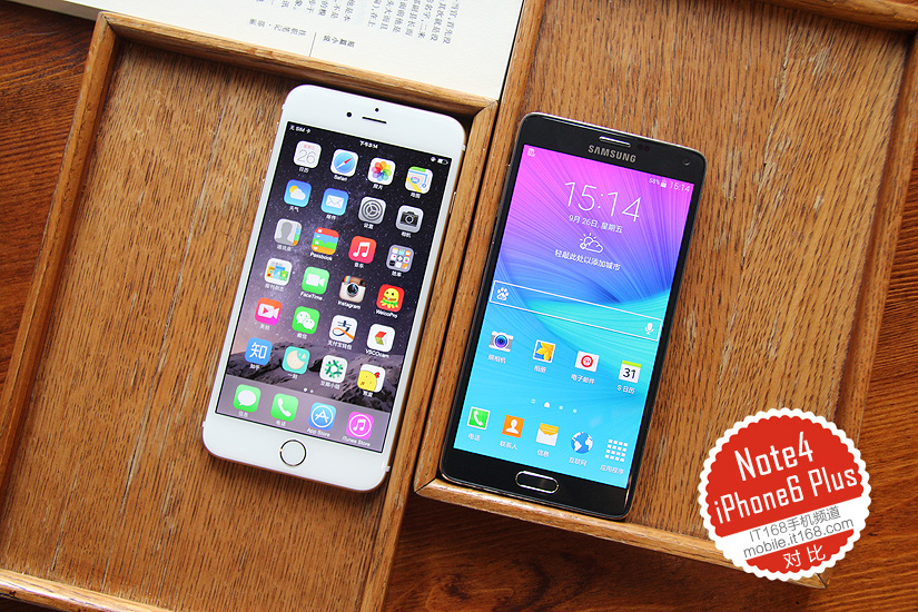 Samsung Galaxy Note4 vs iPhone6 Plus head to head comparison - Gizmochina