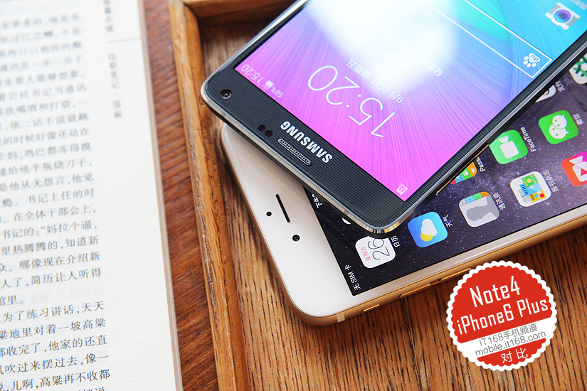 Samsung Galaxy Note4 vs iPhone6 Plus head to head comparison - Gizmochina