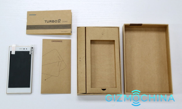 Doogee Turbo2 DG900 Unboxing pictures - Gizmochina