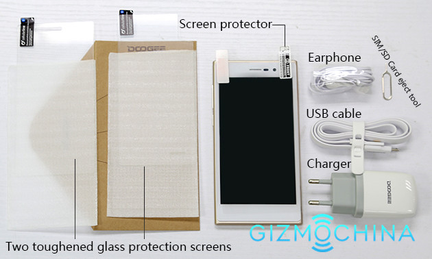Doogee Turbo2 DG900 Unboxing pictures - Gizmochina