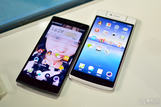 OPPO introduces the OPPO N3 (which has a motorized camera) and R5 (the ...