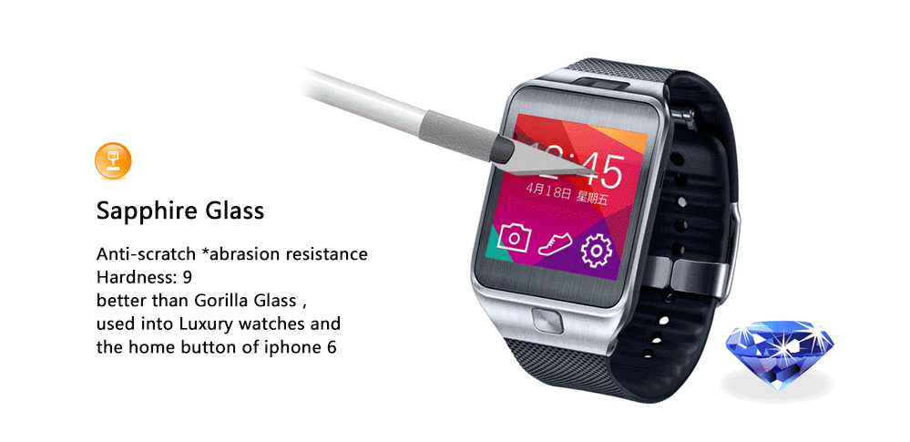 No.1 G2 (Samsung Galaxy Gear-clone) on sale at gearbest