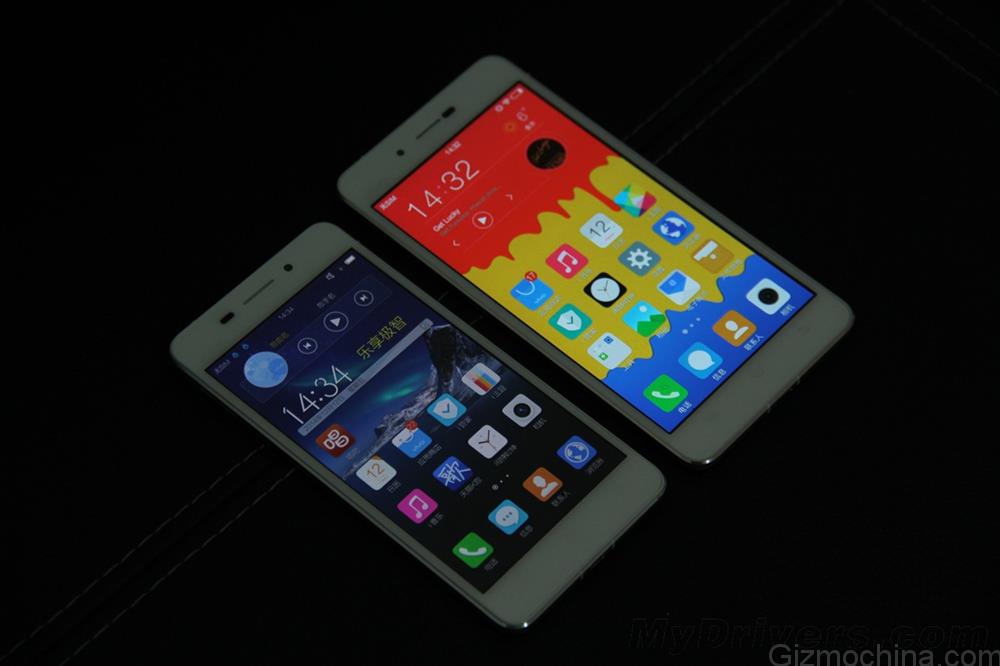 Vivo X5 Max vs. Vivo X5 screen comparison - Gizmochina