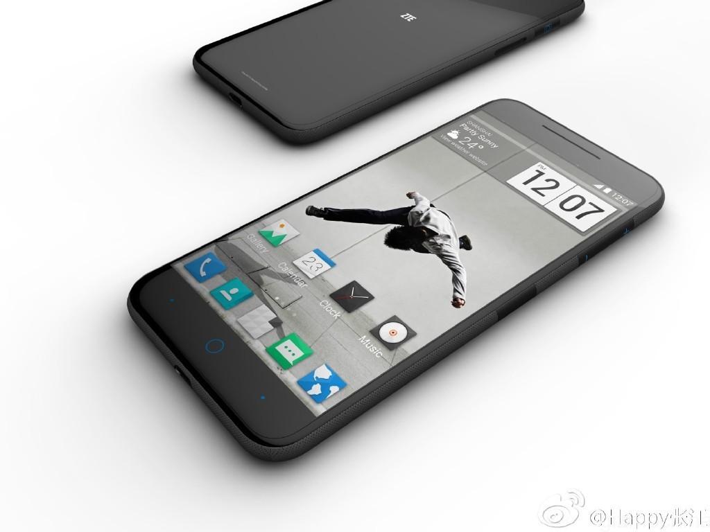 ZTE's new flagship renders leaked, features dual cameras and iPhone 6 ...