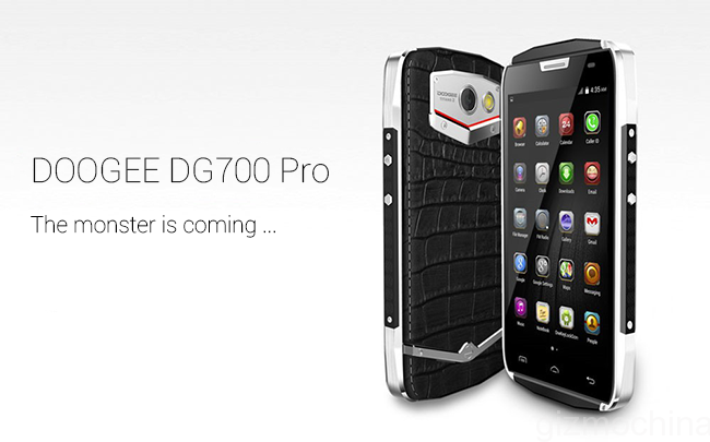 Doogee DG700 Pro Leaked With MT6795 & 6000mAh battery - Gizmochina