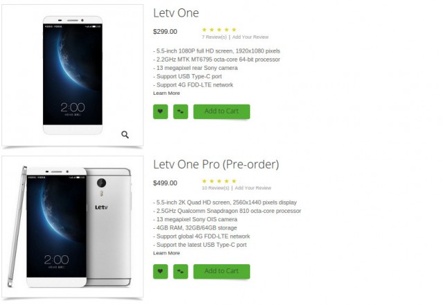 LeTV One Pro & LeTV One Now Available At OPPOMART! - Gizmochina