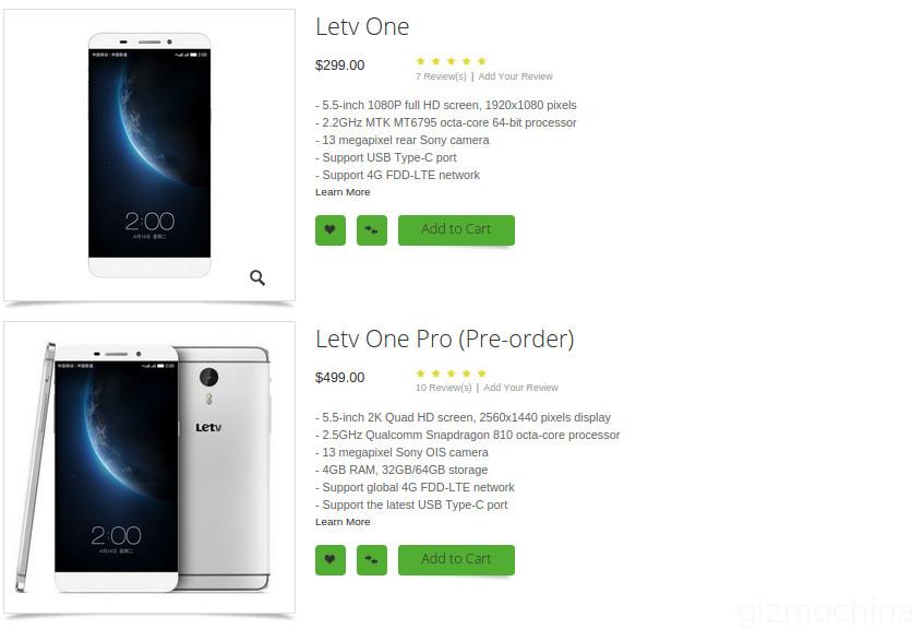LeTV One Pro & LeTV One Now Available At OPPOMART! - Gizmochina