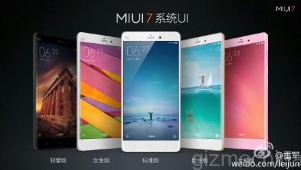 Here's What You Need To Know About The New MIUI 7 - Gizmochina