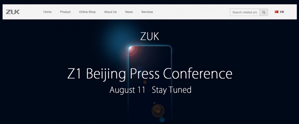 ZUK English language site now online - Gizmochina
