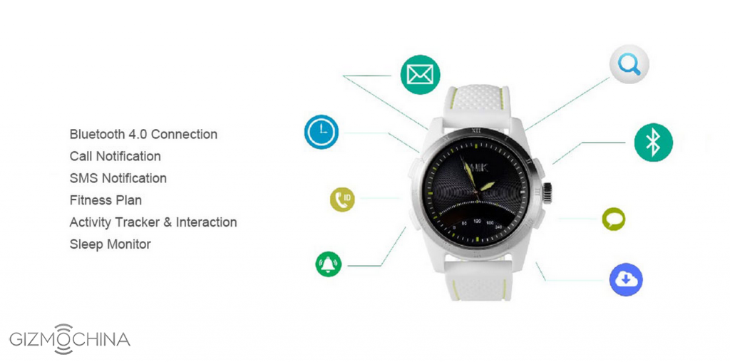 iMacwear Unix Mechanical Smartwatch Announced - GizmoChina