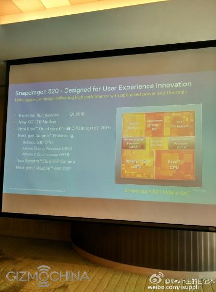 Snapdragon 820 Powered Smartphones To Be Available Only By Q1 2016 ...